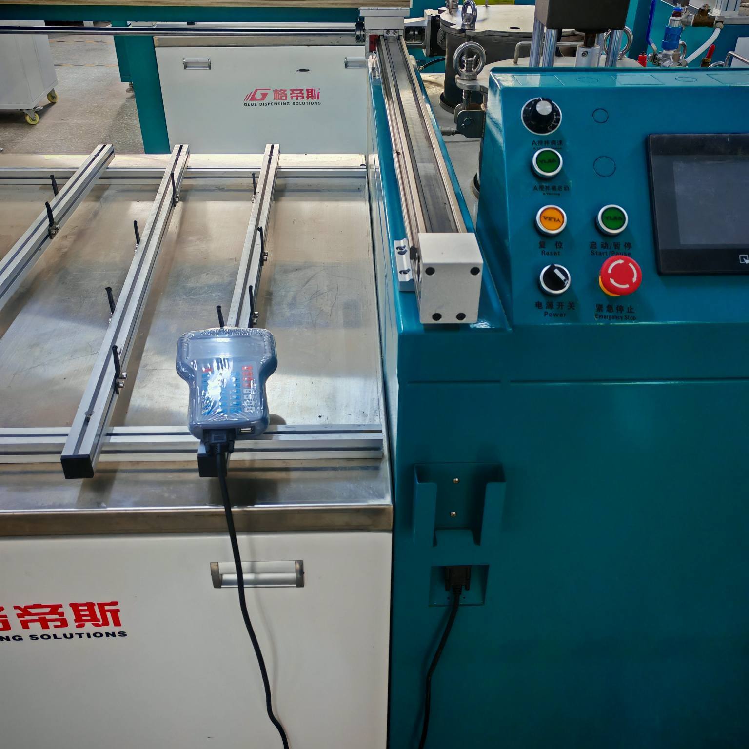 Glue Potting Machine with Automated AB Glue Mixing and Dispensing ...